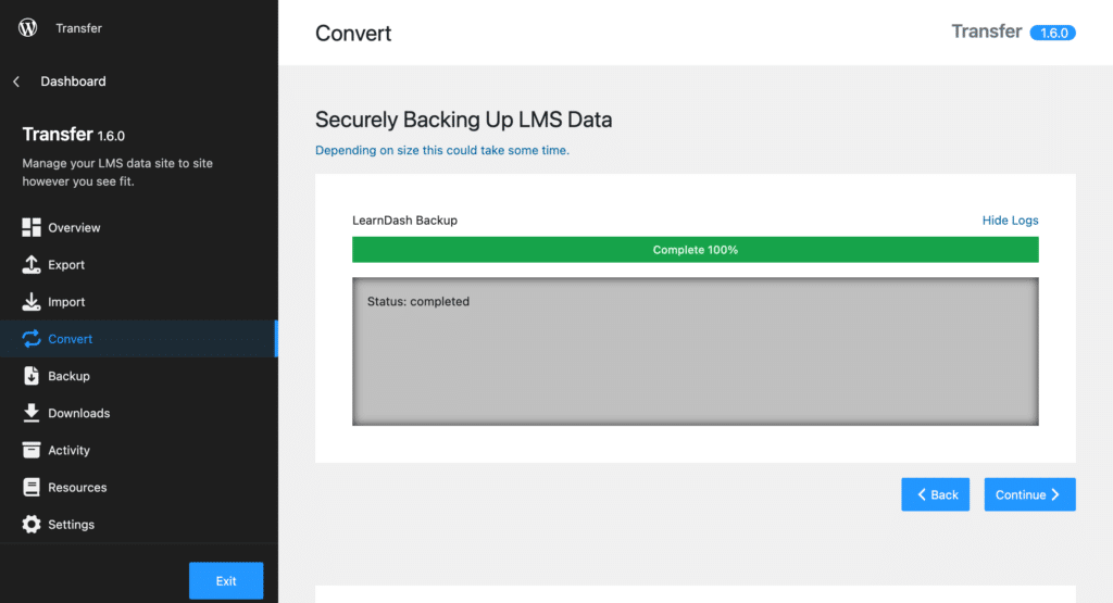 Transfer Documentation: Conversion Overview - Honors WP
