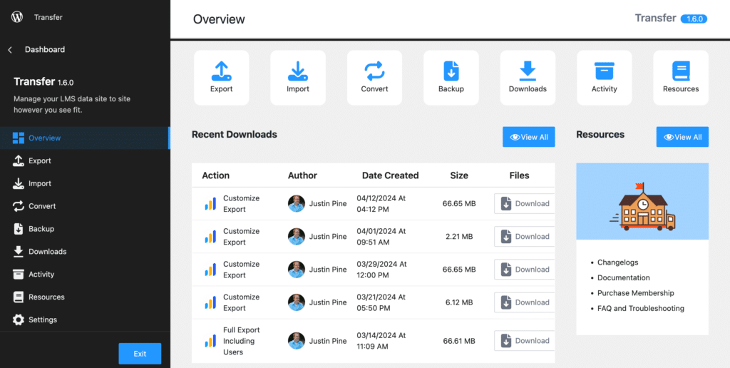 LearnDash Migration with Transfer - Honors WP